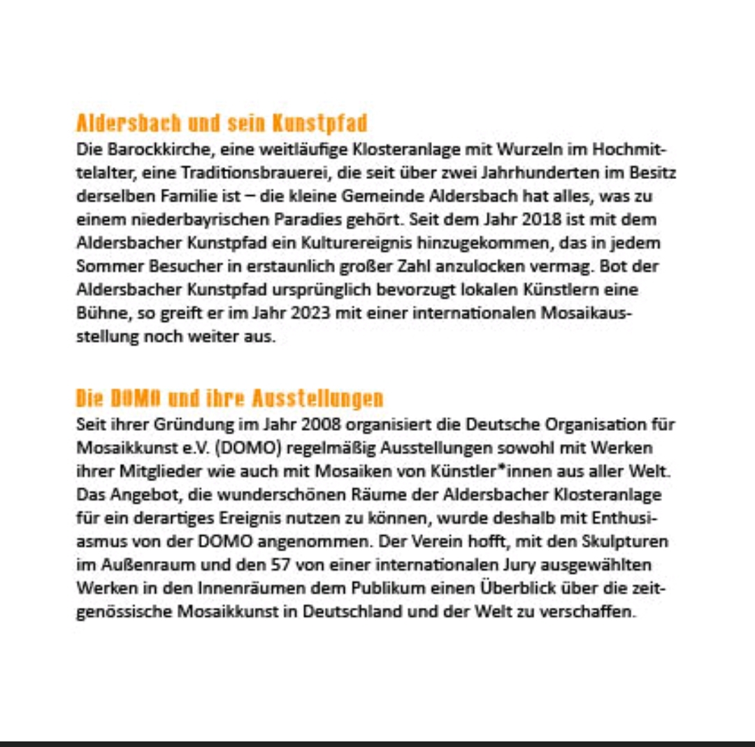 EXPOSITION ZEITLOS AU KLOSTER ALDERSBACH-ALLEMAGNE – atelier ALEX REUSS